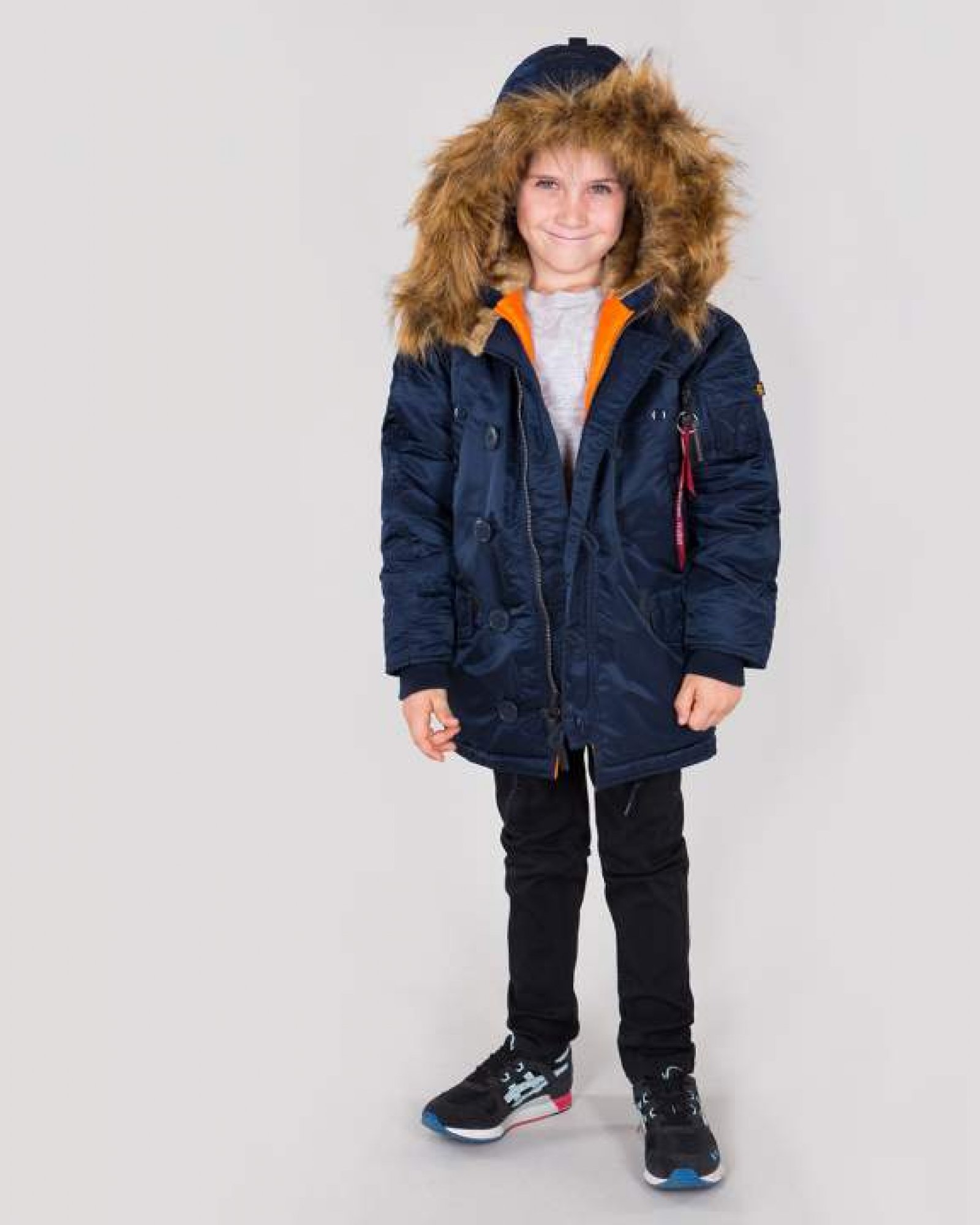 ALPHA INDUSTRIES FOR KIDS FASHION Детская мода уличного стиля