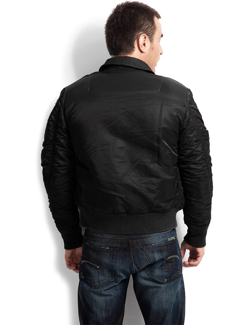 Летная куртка CWU PILOT X Alpha Industries™ черно-серого цвета купить в ...